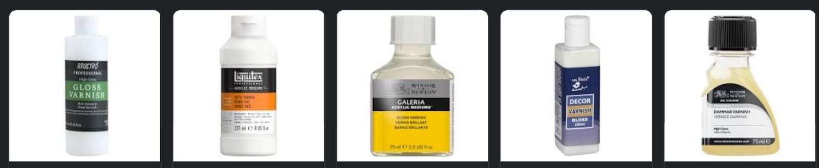 7 Best Varnishes For Acrylic And Oil Paintings - Arts Fiesta